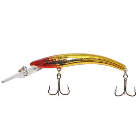 Reef Runner 600 Series Deep Little Ripper Crankbait - Gold Clown ...
